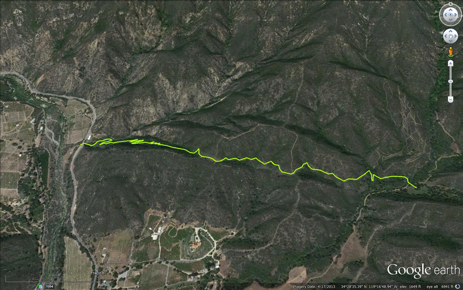 Cozy Dell Trail - Hiking and Backpacking In The Los Padres National Forest